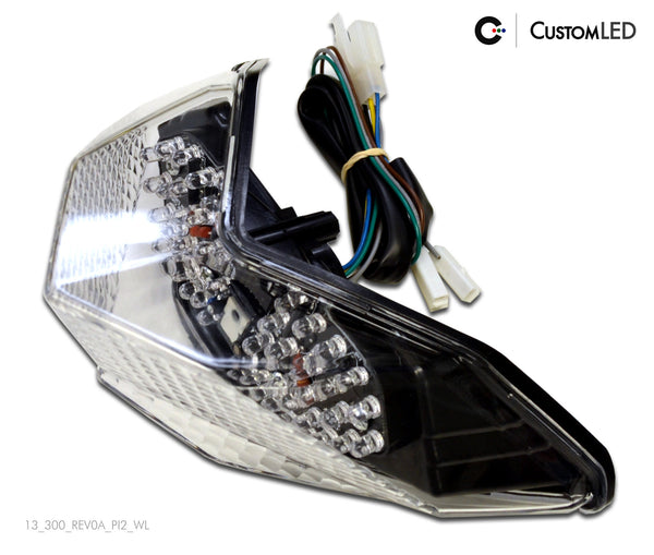 2013-2017 Kawasaki Ninja 300 Blaster-X Integrated LED Tail Light ...