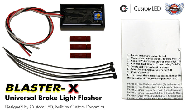 Universal Magic Strobes Brake Light Flasher Modulator with 10 Patterns ...