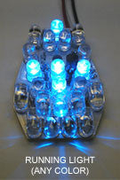 Universal LED Flushmount Blinker for Motorcycles, LED Flushmount ...