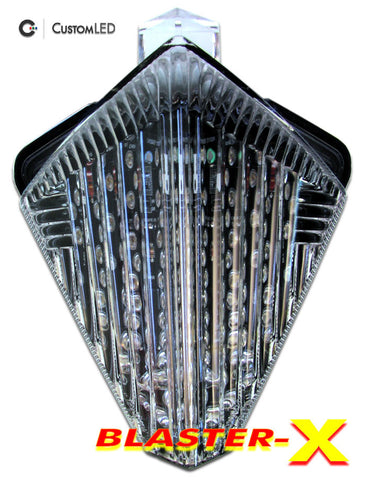 Motorcycle LED Tail Lights with Integrated Turn Signals – Custom LED